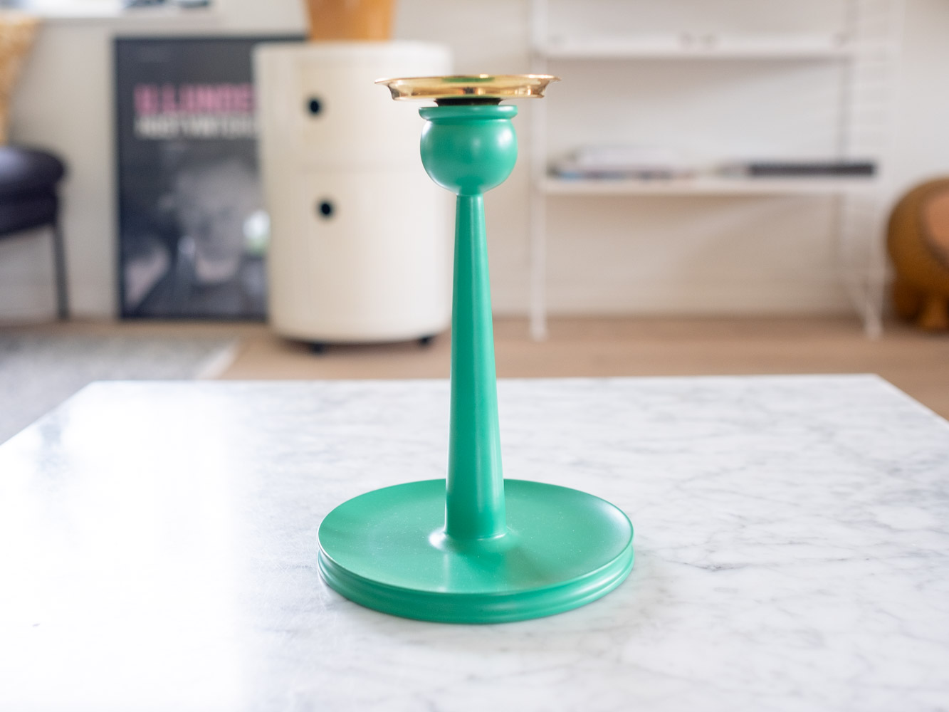 Svenskt Tenn Ljusstake Träkula — Reprobruket