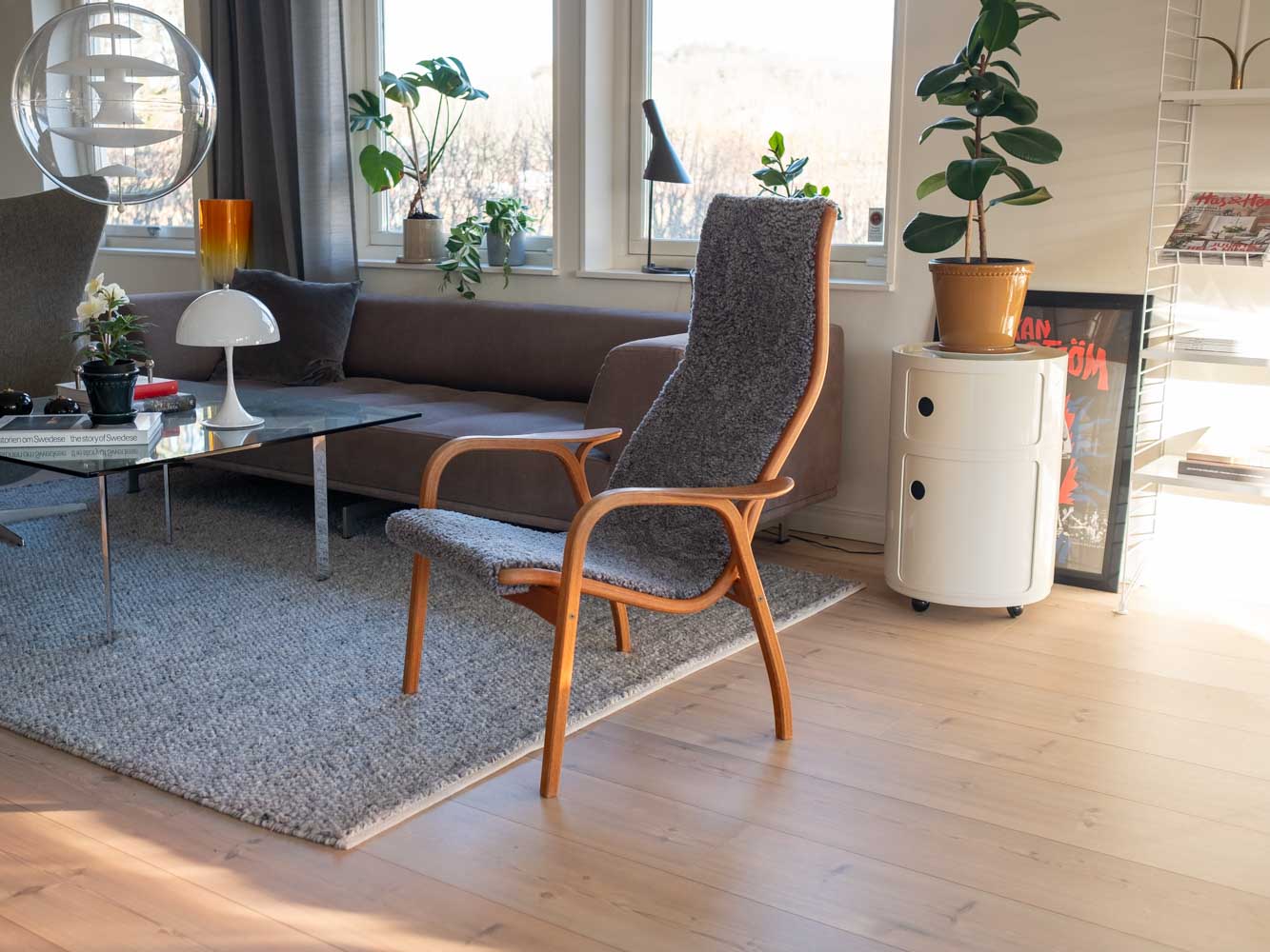 Lamino oljad ek Scandinavian grey — Reprobruket